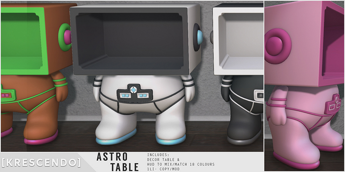 Second Life Marketplace - [Kres] Astro Table